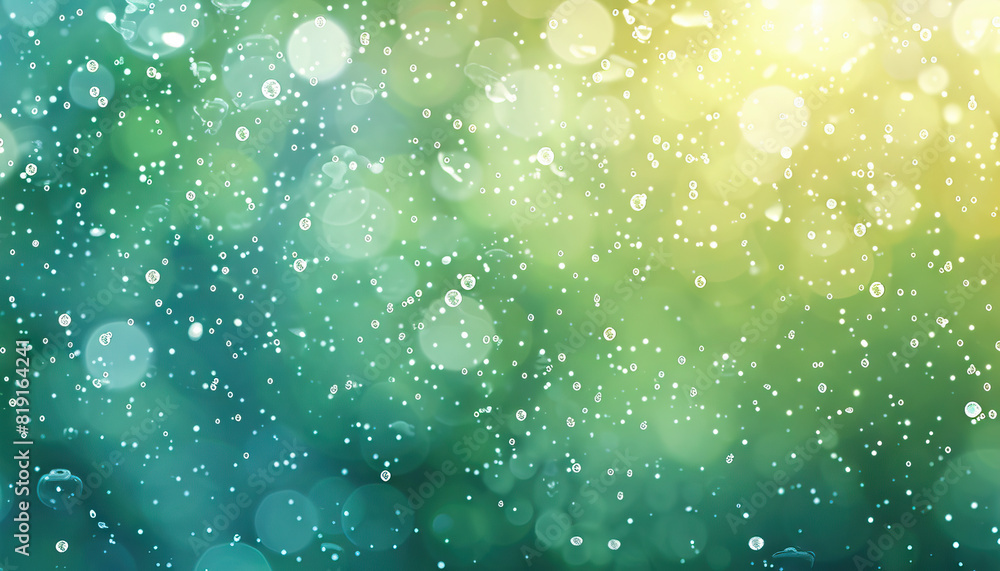 Abstract Background with Sparkling Water Drops - Add a refreshing touch ...