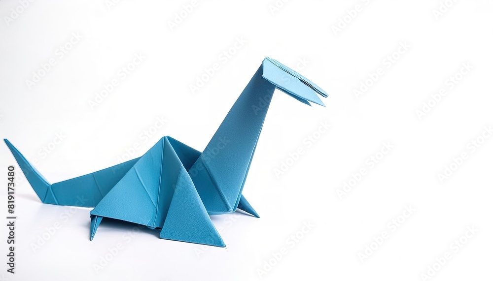 monsters cryptid mythological creature concept origami of loch ness ...