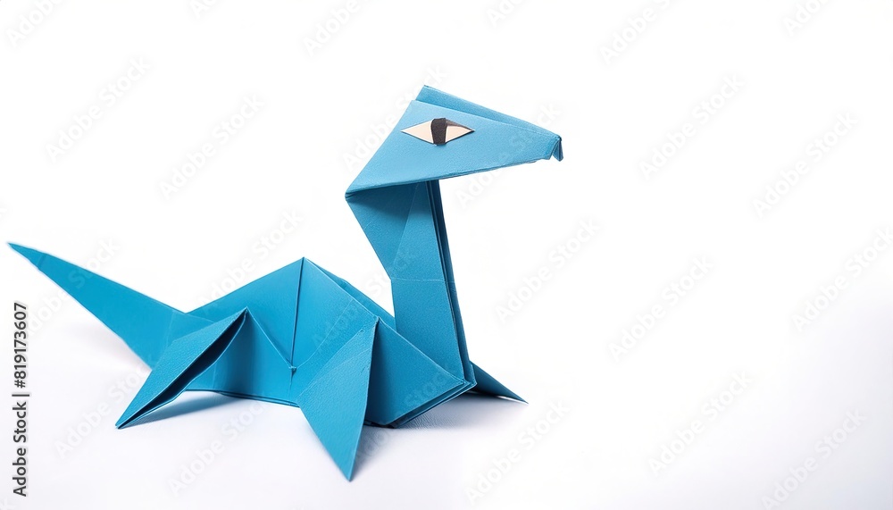 monsters cryptid mythological creature concept origami of loch ness ...