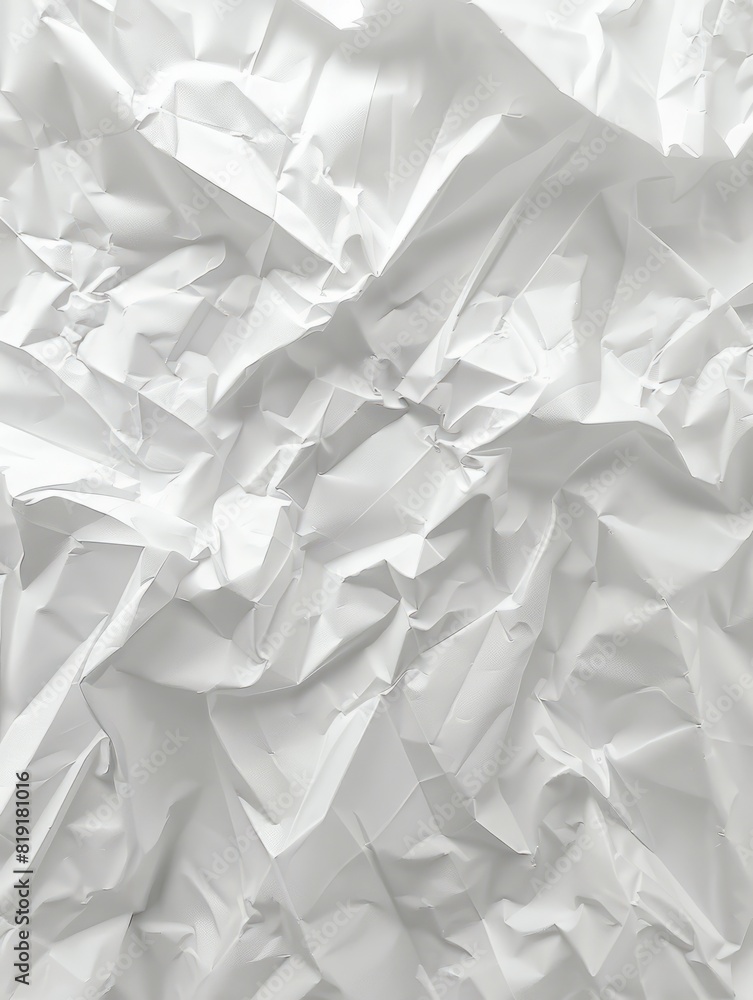 White Paper Texture background. Crumpled white paper abstract shape ...