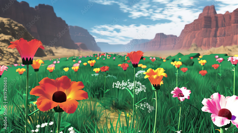 Desert Blooms: The Unexpected Beauty of Desert Flowers - Visualize a ...