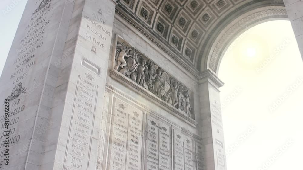 Inside the Arc de Triomphe, One of the Most Famous Monuments in Paris ...