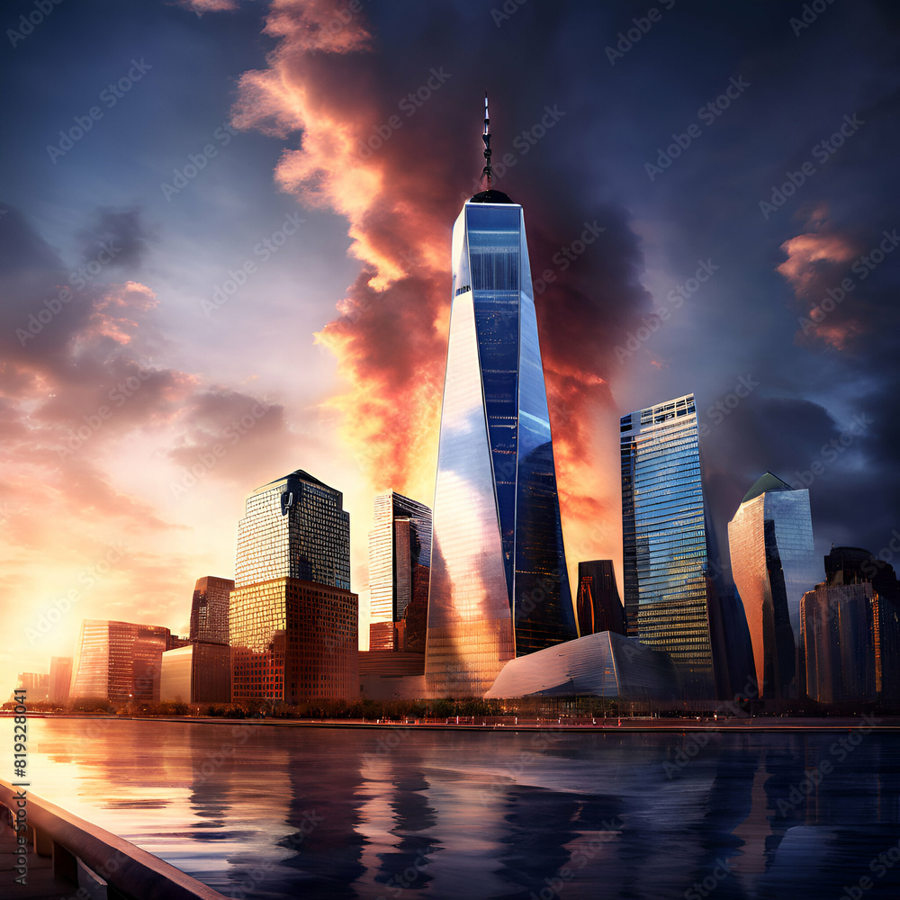 history's bad memory of the 9 11 world trade center America Stock ...