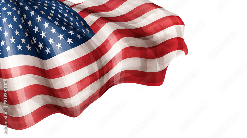 4th of July USA Independence day, 11 September illustration of Patriot ...