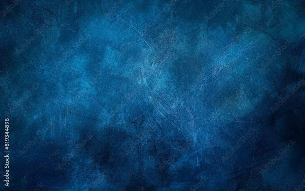 Deep blue textured background with subtle shading and grain. Stock ...