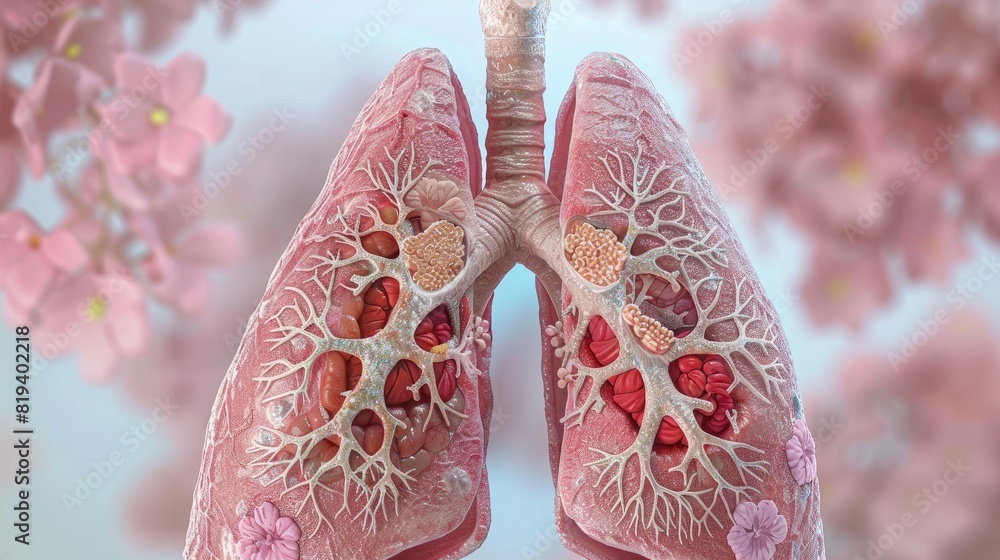 An all-inclusive medical illustration, perfect for a module cover ...