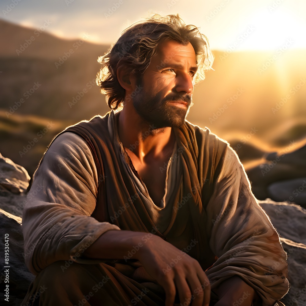 Bible story, Isaac the Son of the Promise Stock Photo | Adobe Stock