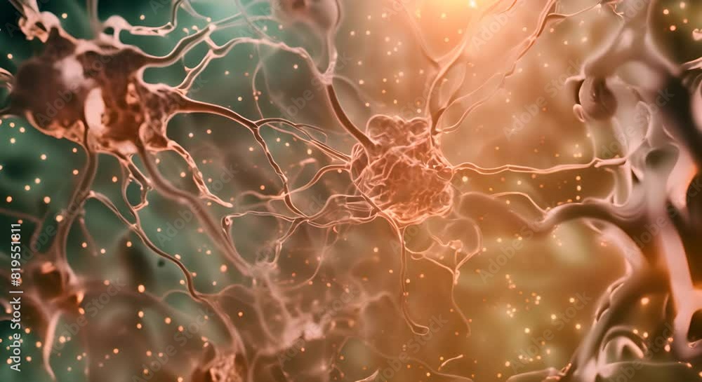 the process of neurogenesis in the brain, which displays how neural ...