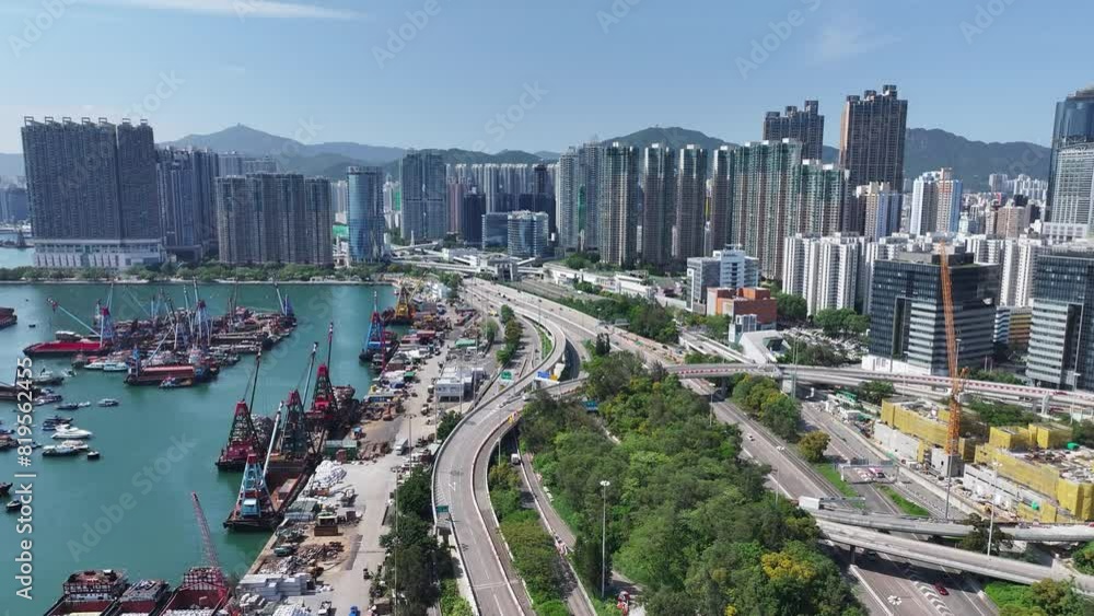 Central Kowloon Route in constructing flyovers and underground ...
