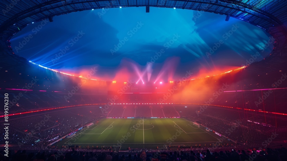 Sport Complex Stadium Lighting: A photo showcasing the stadium lighting ...