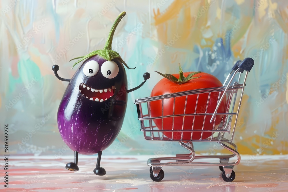 Explore the whimsical world of genetically modified foods with a ...