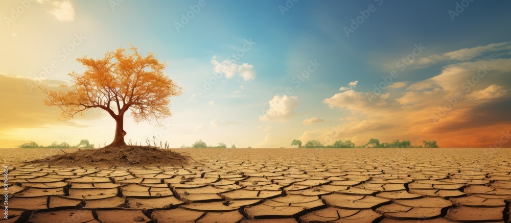 Global warming and climate change are causing desertification affecting ...