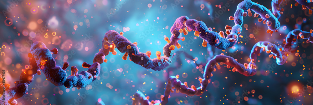 Vibrant DNA: High-Resolution Images Showcasing Genomic Medicine The ...