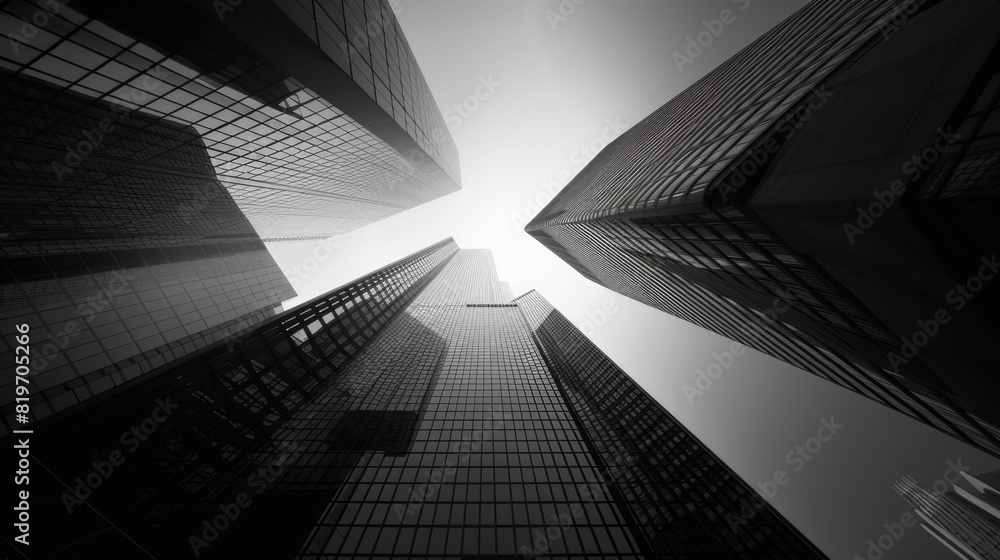 Low Angle Photography of Office Buildings in the Central Business ...