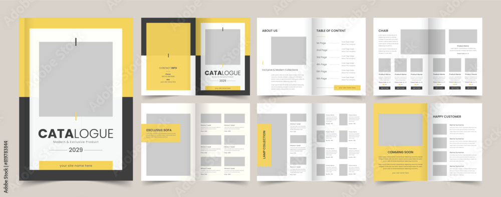 Product Catalog Layout, Fashion and Multipurpose Portfolio, Catalogue ...