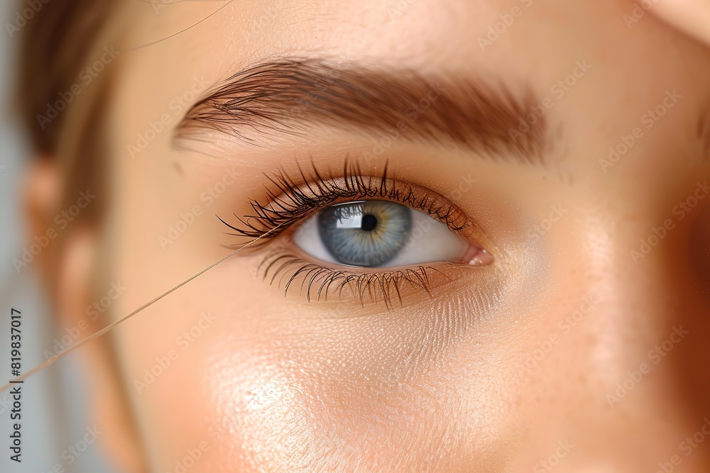 Eyebrow Threading Process Step-by-step images of the eyebrow threading ...