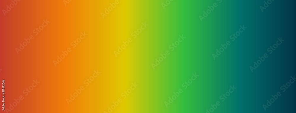 Retro rainbow spectrum color gradient background banner vector template ...