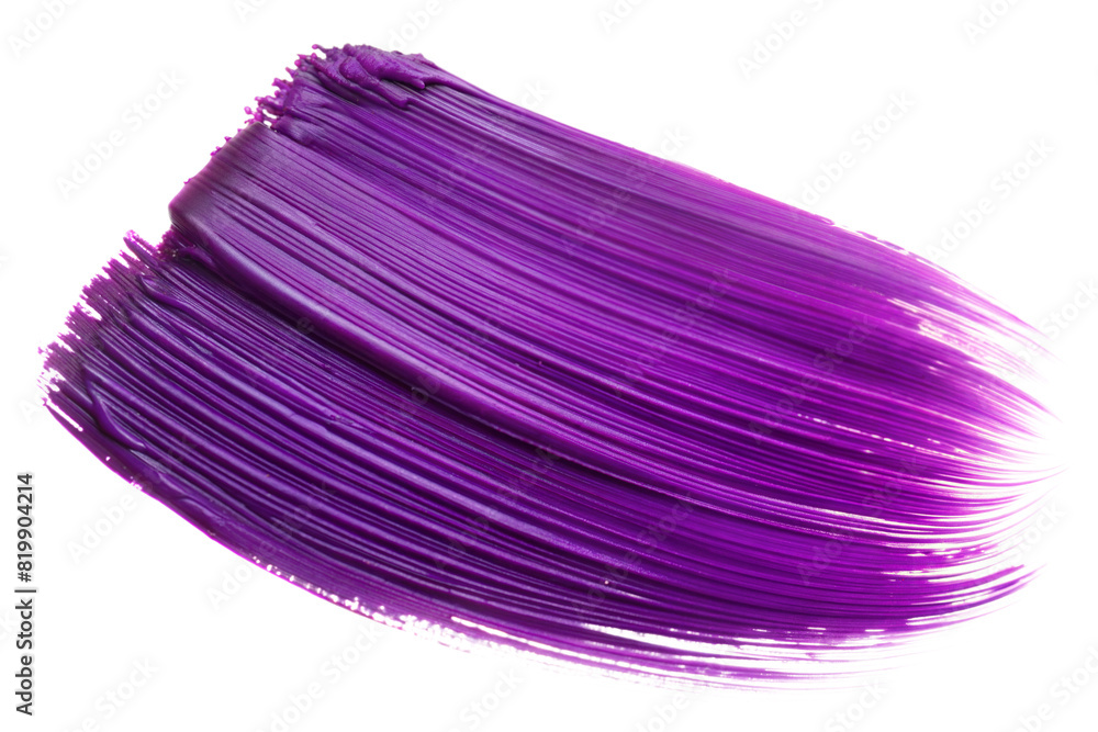 Purple Brush Stroke Splash: A splashy purple brush stroke with ...