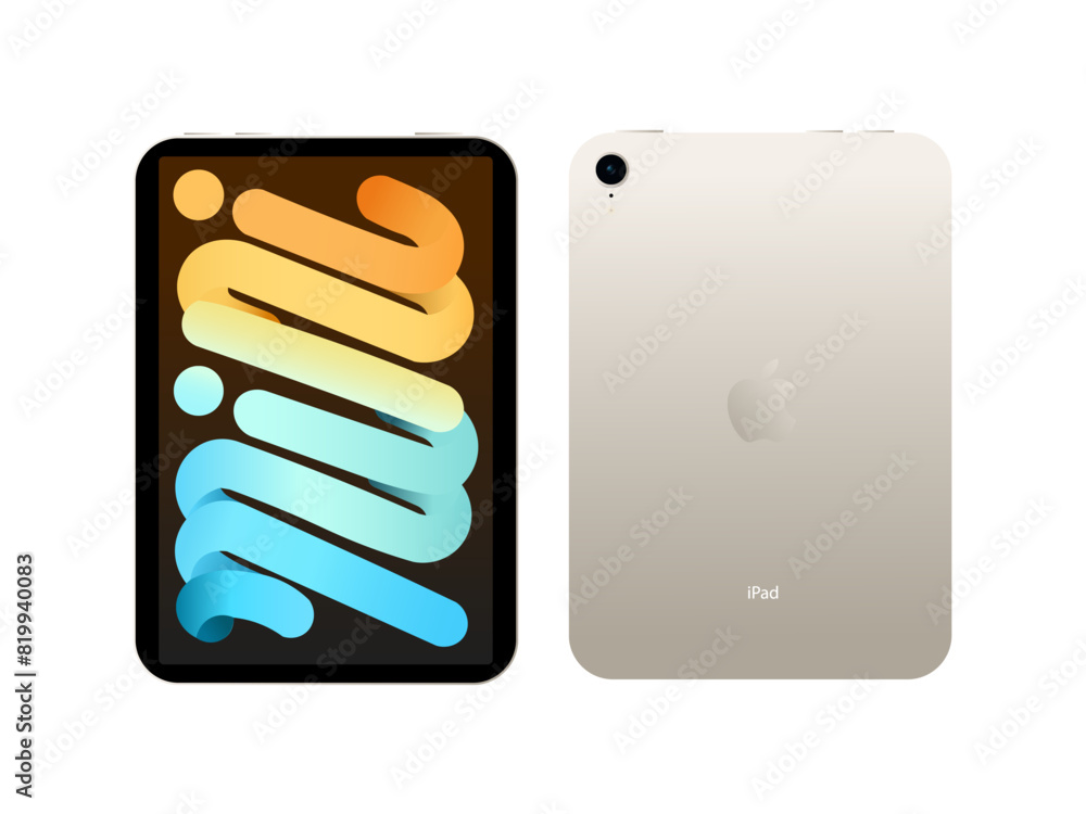 Rivne, Ukraine – 19 TRAVNYA 2024 Presentation of the new iPad Mini from ...