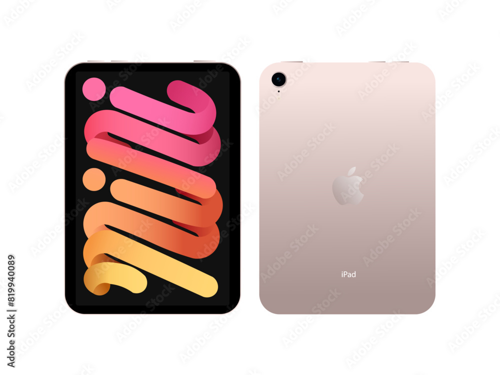 Rivne, Ukraine – 19 TRAVNYA 2024 Presentation of the new iPad Mini from ...