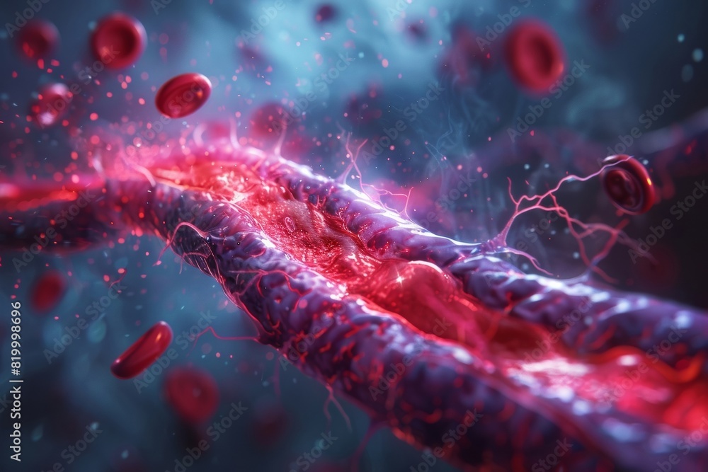 High-definition 3D visualization revealing the inner structure of an ...