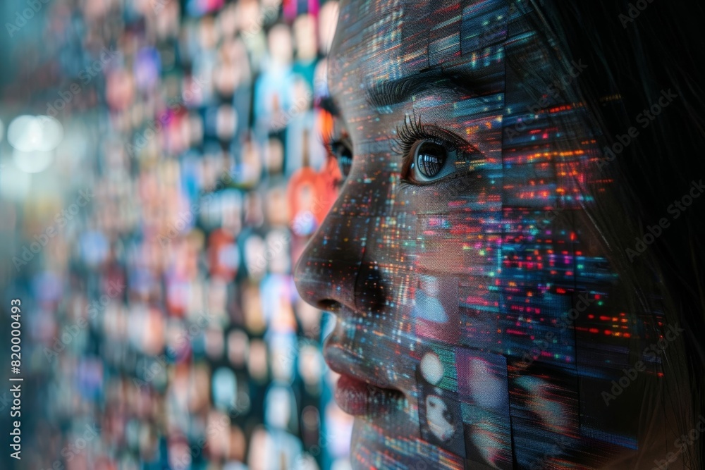 Facial recognition technology powered by artificial intelligence can ...