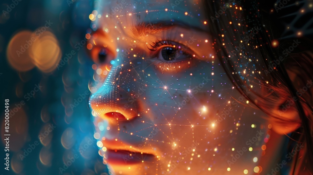 Identifying genuine faces through the use of advanced AI technology ...