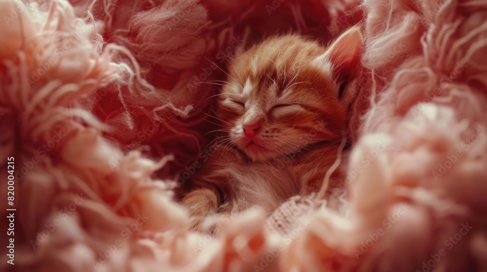 Little animal baby inside mother womb. Small embryo in uterus. Cute ...