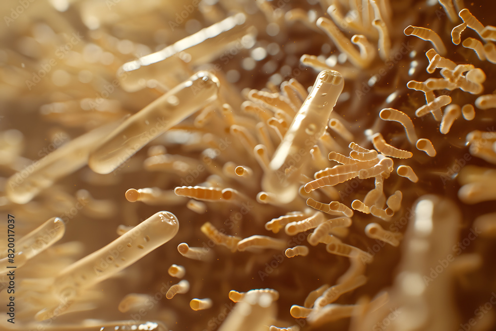 Exploring Bacillus subtilis: A Detailed Scientific Diagram Stock ...