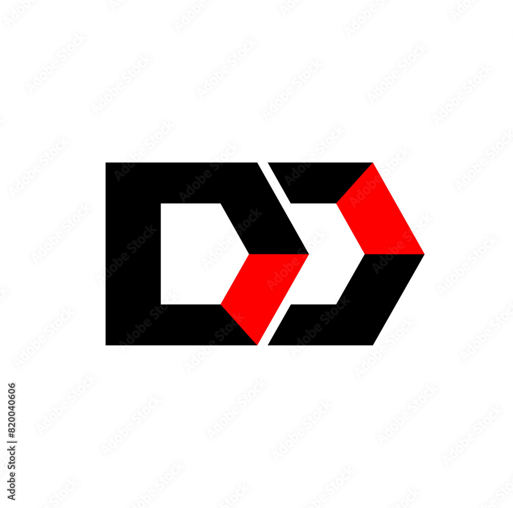 DD brand monogram Stock Vector | Adobe Stock
