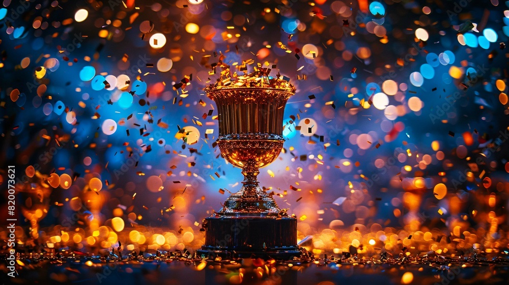 Victory trophy and deep gratitude to the sponsors and loved ones who ...