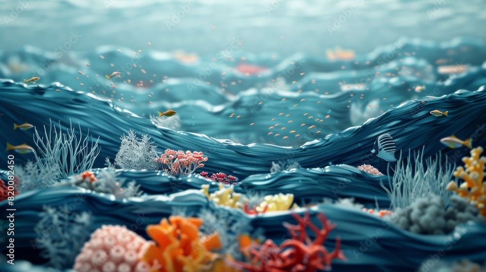 Digital Oceanic Currents, Animated oceanic currents and marine life ...