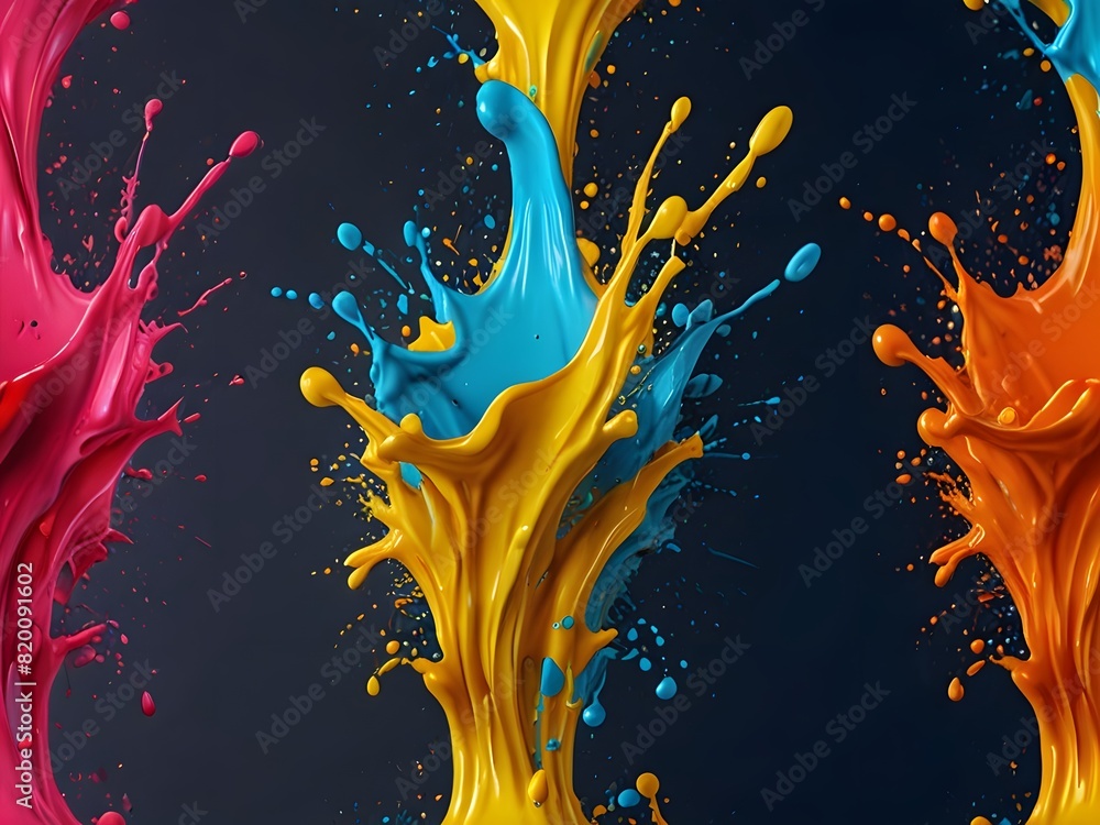 Liquid Artistry: Dynamic Splash Images for Versatile Design ...