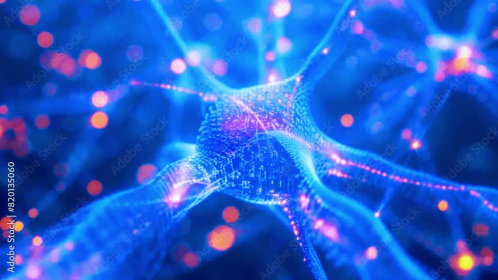 Animate inner workings of a neural network as it processes data ...