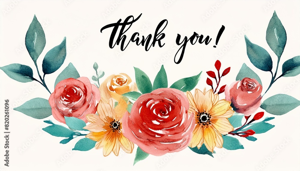 Thank You Message - Hand Lettering of Thankful Card or Gift Card for ...