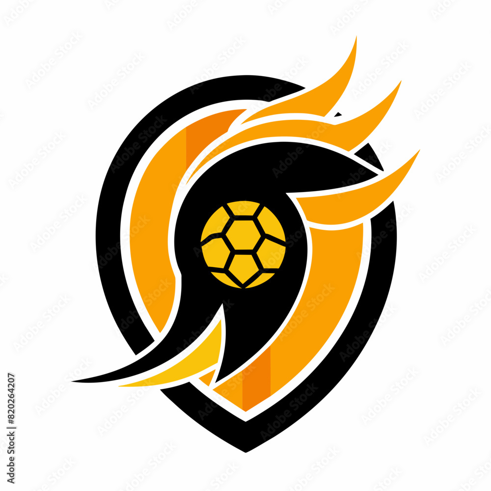 Logo design for the futsal team, using the symbol of power and speed ...