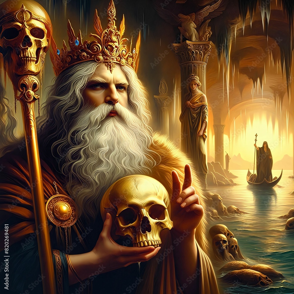 Hades Greek god of the underworld. Ruler over death and the dead ...