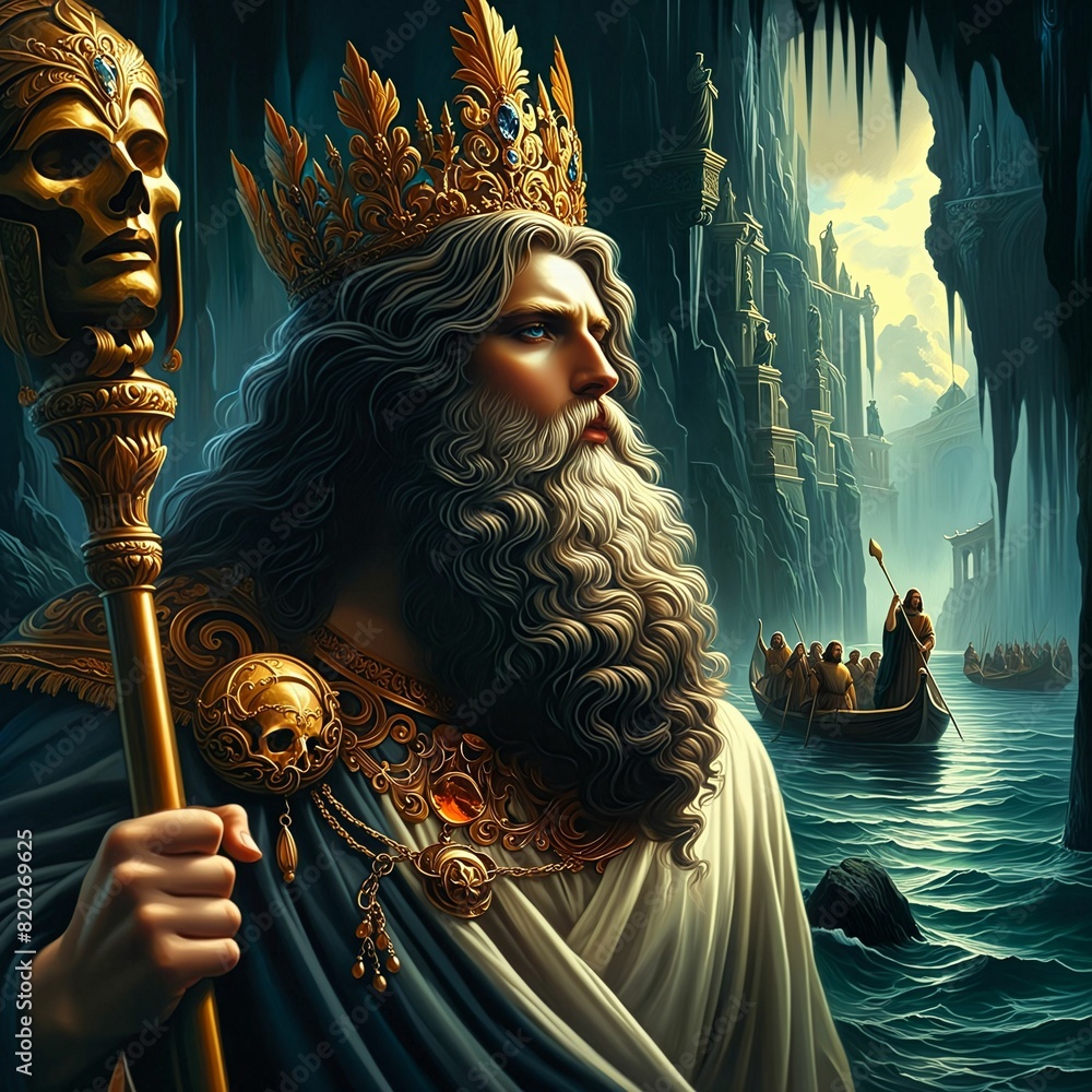 Hades Greek god of the underworld. Ruler over death and the dead ...