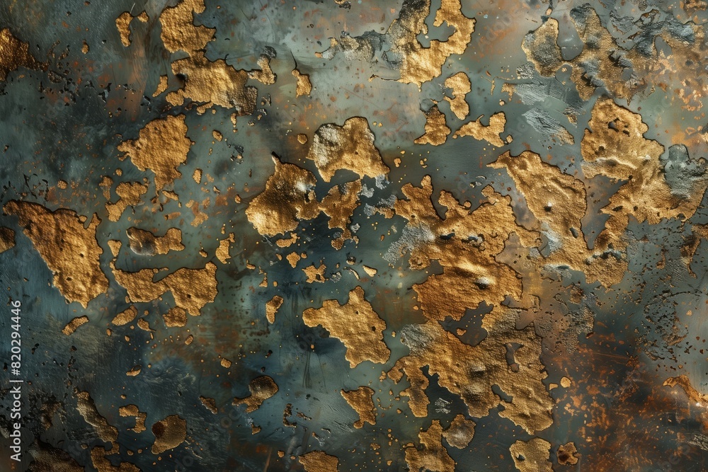 Antique gold texture with patina for vintage and antique projects Stock ...