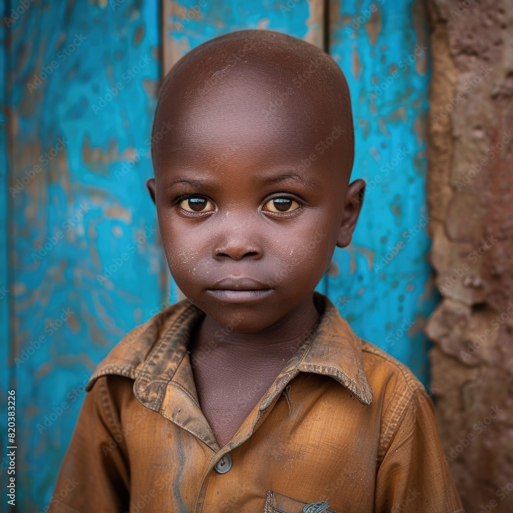 Orphanage child, a tender portrait of resilience and hope, the journey ...