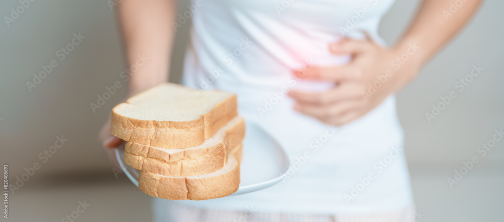 Gluten intolerance, Gluten free and celiac disease or wheat allergy ...