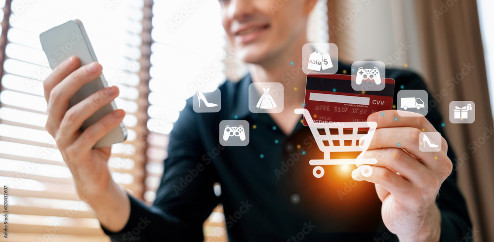 Customer open hologram graphic interface controlling device choosing ...
