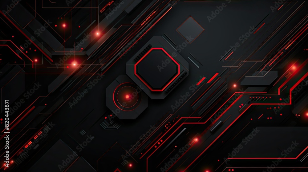 black wallpaper with orangevector style, technology cyber security ...