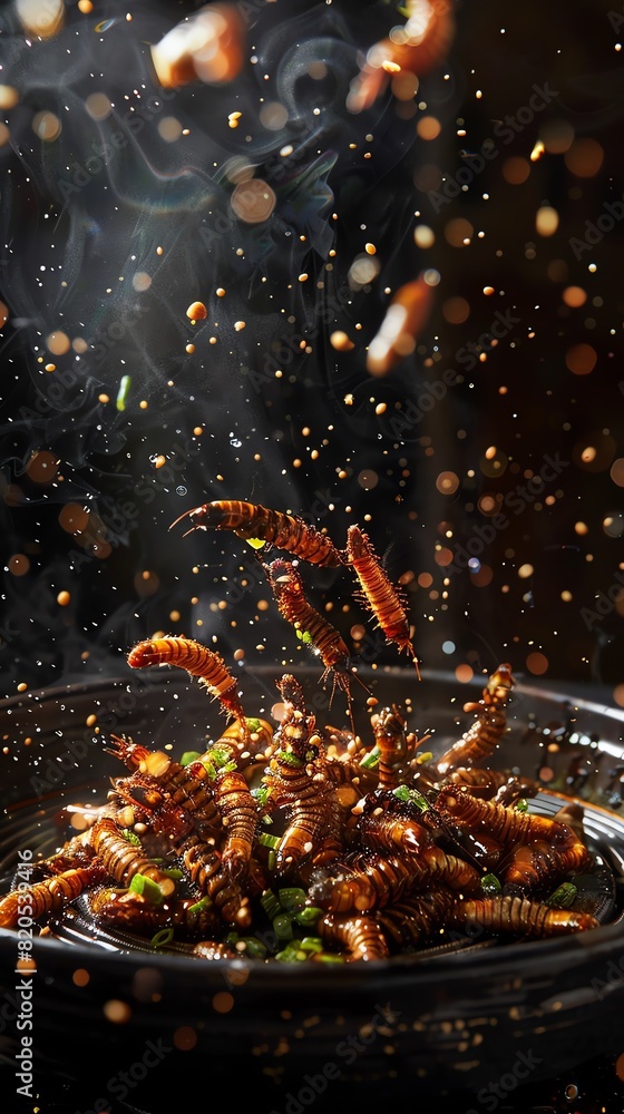 Beondegi, silkworm larvae boiled or steamed, popular Korean street ...