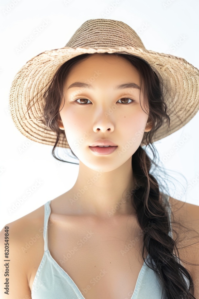 Full face no crop of a Pretty Young Korean Super Model in Swimwear ...