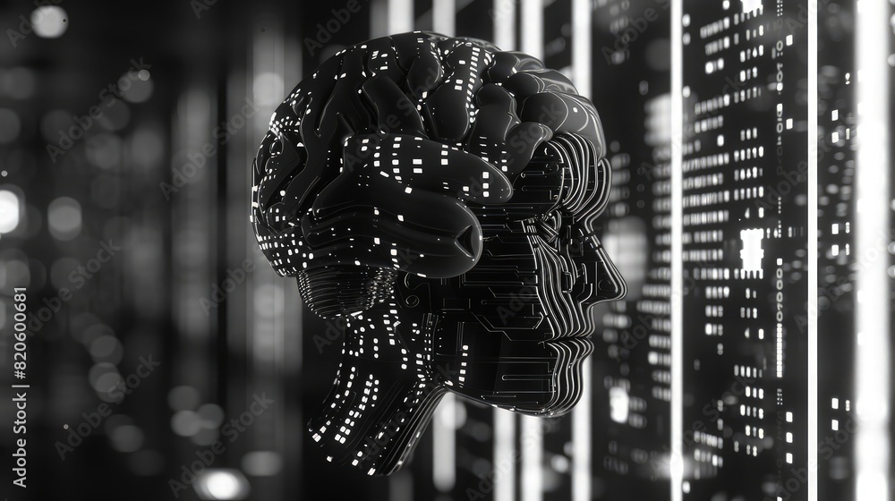 A highly detailed clinical X-ray image of the human brain, showing not ...