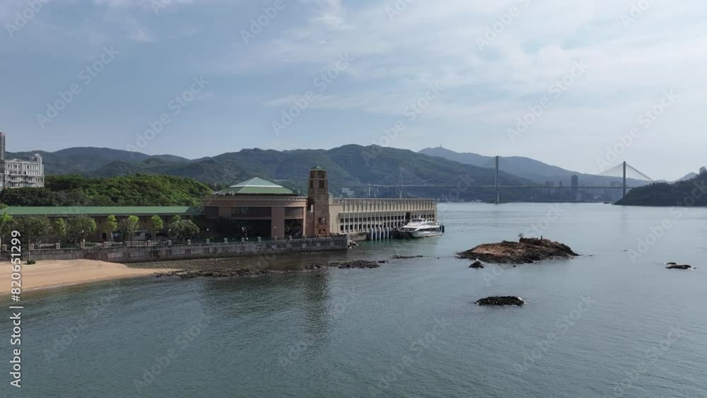 Explore Hong Kong Ma Wan Park Island between Tsing Yi and Lantau ...