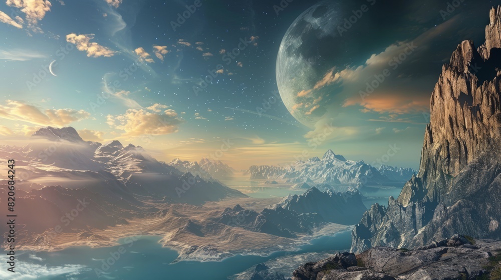 Embark on a visual journey through breathtaking landscapes that evoke a ...