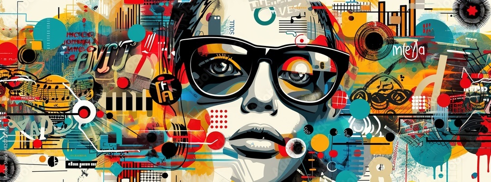 Design art concept abstract contemporary modern background business ...