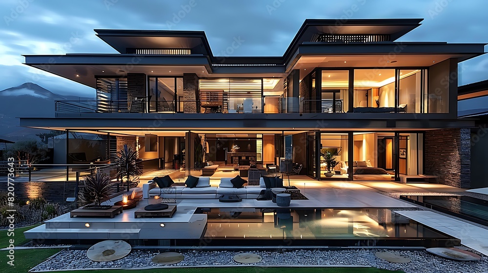Contemporary Architectural Masterpiece: A Stunning Modern Residence ...
